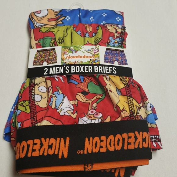 Nickelodeon | Underwear & Socks | Nickelodeon Vtg Cartoons Mens 2pk ...